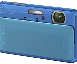 Sony Cyber-shot DSC-TX20 16.2 MP Exmor R CMOS Digital Camera with 4x Optical Zoom and 3.0-inch LCD (Blue) (2012 Model)