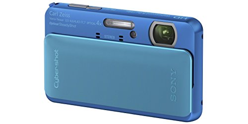 Sony Cyber-shot DSC-TX20 16.2 MP Exmor R CMOS Digital Camera with 4x Optical Zoom and 3.0-inch LCD (Blue) (2012 Model)