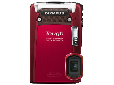 Olympus TG-820 12MP Shock/Water/Freeze-Proof Camera-Red (Old Model)