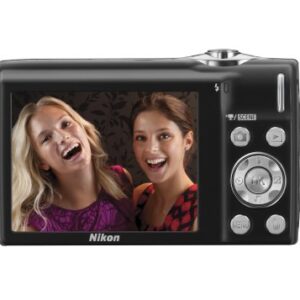 Nikon Coolpix S3000 12.0 MP Digital Camera with 4x Optical Electronic Vibration Reduction (VR) Zoom and 2.7-Inch LCD (Plum)