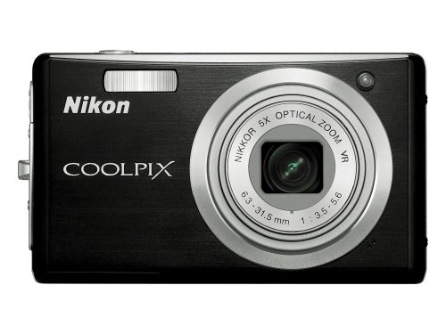 Nikon Coolpix S560 10MP Digital Camera with 5x Optical Vibration Reduction (VR) Zoom with 2.7 inch LCD (Graphite Black)