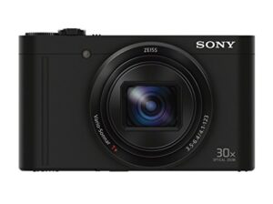 sony dscwx500/b digital camera with 3-inch lcd (black)