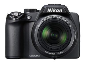 nikon coolpix p100 10 mp digital camera with 26x optical vibration reduction (vr) zoom and 3-inch lcd (black) (old model)