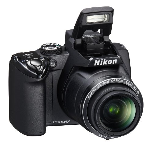 Nikon Coolpix P100 10 MP Digital Camera with 26x Optical Vibration Reduction (VR) Zoom and 3-Inch LCD (Black) (OLD MODEL)