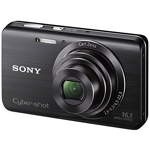 Sony Cyber-shot DSC-W650 16.1 MP Digital Camera with 5x Optical Zoom and 3.0-Inch LCD (Black) (2012 Model)