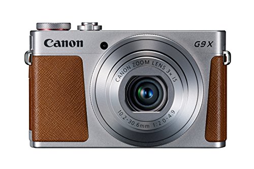 Canon PowerShot G9 X Digital Camera with 3x Optical Zoom, Built-in Wi-Fi and 3 inch LCD touch panel (Silver)