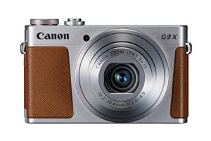 canon powershot g9 x digital camera with 3x optical zoom, built-in wi-fi and 3 inch lcd touch panel (silver)