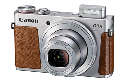 Canon PowerShot G9 X Digital Camera with 3x Optical Zoom, Built-in Wi-Fi and 3 inch LCD touch panel (Silver)