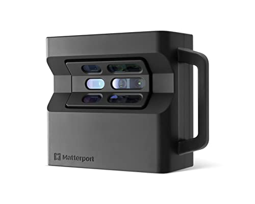 Matterport Pro2 3D Camera - High Precision Scanner for Virtual Tours, 3D Mapping, & Digital Surveys with 360 Views and 4K Photography with Trusted Accuracy