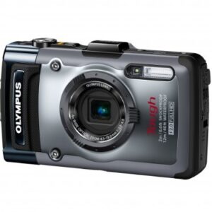 Olympus TG-1iHS 12 MP Waterproof Digital Camera with 4x Optical Zoom,Silver