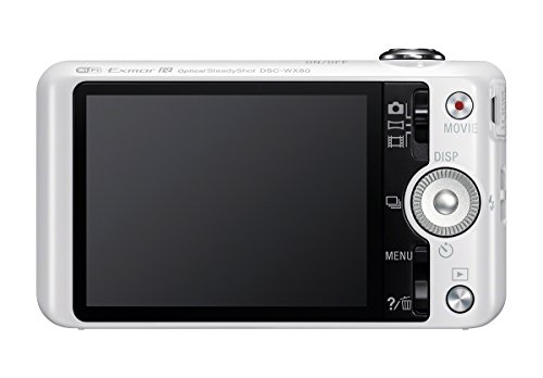 Sony DSC-WX80/W 16 MP Digital Camera with 2.7-Inch LCD (White)