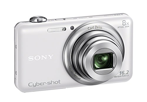 Sony DSC-WX80/W 16 MP Digital Camera with 2.7-Inch LCD (White)