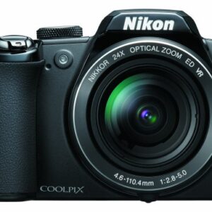 Nikon Coolpix P90 12.1MP Digital Camera with 24x Wide Angle Optical Vibration Reduction (VR) Zoom and 3 inch Tilt LCD