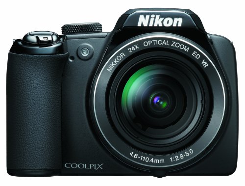 Nikon Coolpix P90 12.1MP Digital Camera with 24x Wide Angle Optical Vibration Reduction (VR) Zoom and 3 inch Tilt LCD