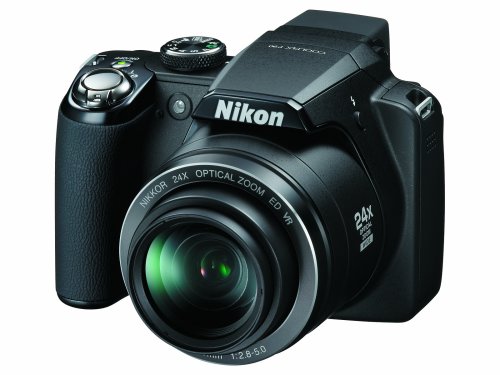 Nikon Coolpix P90 12.1MP Digital Camera with 24x Wide Angle Optical Vibration Reduction (VR) Zoom and 3 inch Tilt LCD