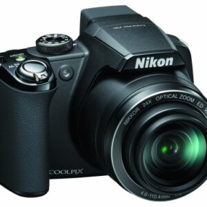 Nikon Coolpix P90 12.1MP Digital Camera with 24x Wide Angle Optical Vibration Reduction (VR) Zoom and 3 inch Tilt LCD