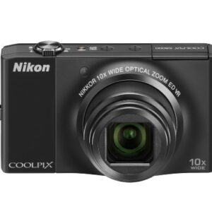 Nikon Coolpix S8000 14.2MP Digital Camera with 10x Optical Vibration Reduction (VR) Zoom and 3.0-Inch LCD (Black)