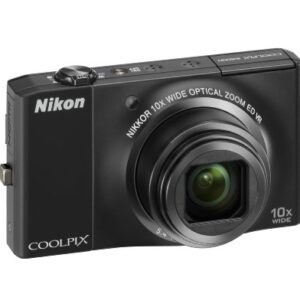 Nikon Coolpix S8000 14.2MP Digital Camera with 10x Optical Vibration Reduction (VR) Zoom and 3.0-Inch LCD (Black)