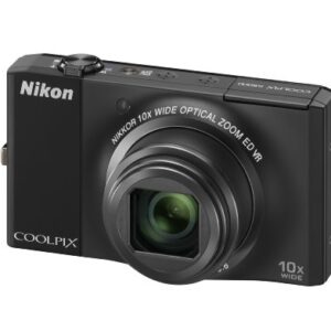 Nikon Coolpix S8000 14.2MP Digital Camera with 10x Optical Vibration Reduction (VR) Zoom and 3.0-Inch LCD (Black)