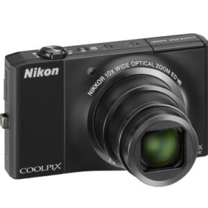 Nikon Coolpix S8000 14.2MP Digital Camera with 10x Optical Vibration Reduction (VR) Zoom and 3.0-Inch LCD (Black)