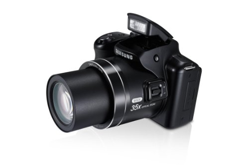 Samsung WB2100 16.4MP CMOS Digital Camera with 35x Optical Zoom, 3.0" LCD Screen and 1080i HD Video (Black) (OLD MODEL)