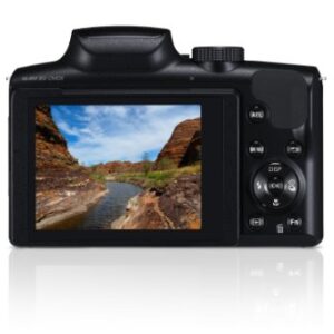 Samsung WB2100 16.4MP CMOS Digital Camera with 35x Optical Zoom, 3.0" LCD Screen and 1080i HD Video (Black) (OLD MODEL)