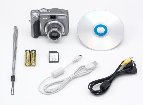 Canon PowerShot A710 IS 7.1MP Digital Camera with 6x Image-Stabilized Optical Zoom