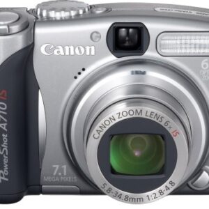 Canon PowerShot A710 IS 7.1MP Digital Camera with 6x Image-Stabilized Optical Zoom