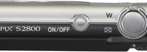 Nikon Coolpix S2800 20.1 MP Point & Shoot Digital Camera with 5X Optical Zoom International Version, Silver