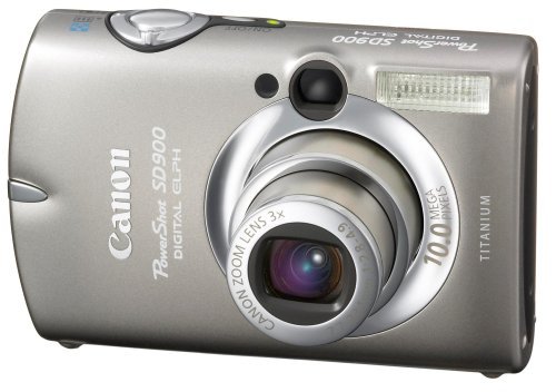 Canon PowerShot SD900 Titanium 10MP Digital Elph Camera with 3x Optical Zoom (OLD MODEL)