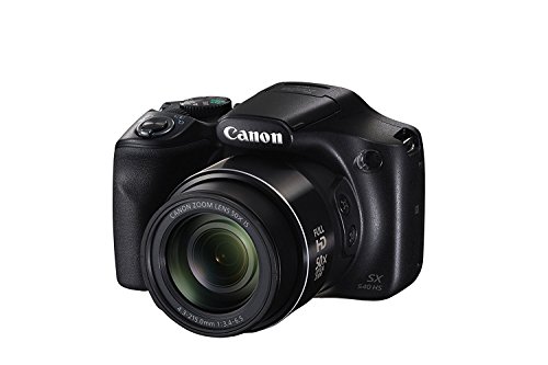 Canon PowerShot SX540 HS 20.3MP Digital Camera with 50x Optical Zoom + 64GB Delux Accessory Bundle