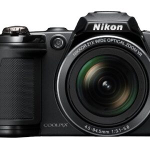 Nikon Coolpix L310 14.1MP Digital Camera with 21x Optical Zoom - BLACK