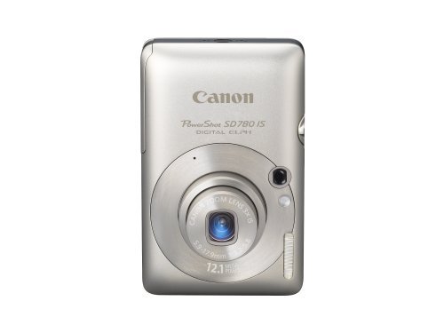 Canon PowerShot SD780IS 12.1 MP Digital Camera with 3x Optical Image Stabilized Zoom and 2.5-inch LCD (Silver)