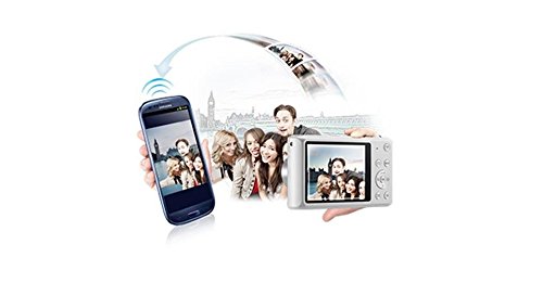 Samsung WB350F 16.2MP CMOS Smart WiFi & NFC Digital Camera with 21x Optical Zoom, 3.0" Touch Screen LCD and 1080p HD Video (Red)