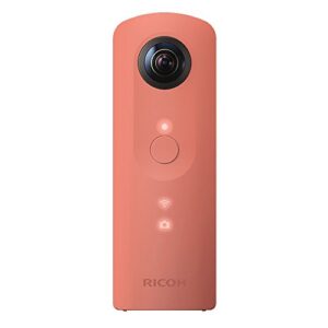 ricoh theta sc 360° video and still camera (salmon)