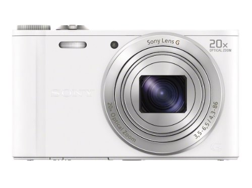 Sony DSC-WX300/W 18 MP Digital Camera with 20x Optical Image Stabilized Zoom and 3-Inch LCD (White)