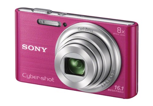 Sony DSC-W730/P 16.1 MP Digital Camera with 2.7-Inch LCD (Pink)