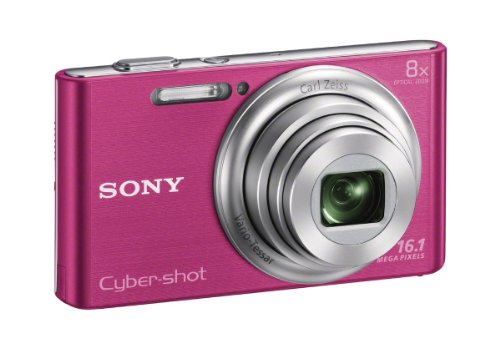 Sony DSC-W730/P 16.1 MP Digital Camera with 2.7-Inch LCD (Pink)