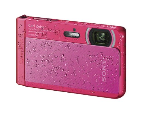 Sony DSC-TX30/P 18 MP Digital Camera with 5x Optical Image Stabilized Zoom and 3.3-Inch OLED (Pink)