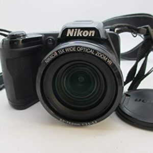 Nikon L105 12.1 MP Digital Camera with 15x Optical Zoom - Black