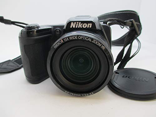 Nikon L105 12.1 MP Digital Camera with 15x Optical Zoom - Black