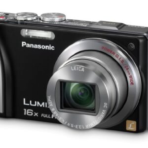 Panasonic Lumix DMC-ZS10 14.1 MP Digital Camera with 16x Wide Angle Optical Image Stabilized Zoom and Built-In GPS Function (Black)