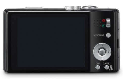 Panasonic Lumix DMC-ZS10 14.1 MP Digital Camera with 16x Wide Angle Optical Image Stabilized Zoom and Built-In GPS Function (Black)