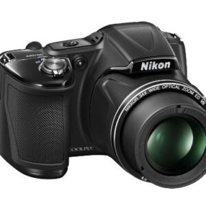 Nikon COOLPIX L830 16 MP CMOS Digital Camera with 34x Zoom NIKKOR Lens and Full 1080p HD Video (Black) (Discontinued by Manufacturer)