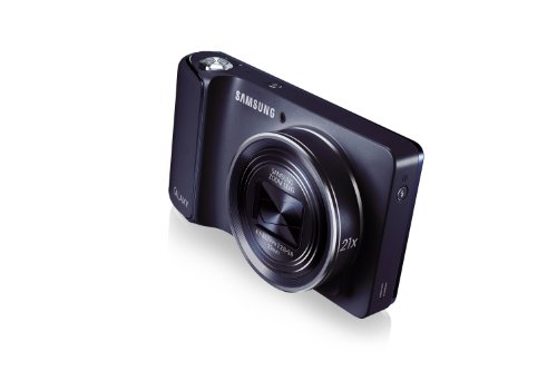 Samsung Galaxy Camera with Android Jelly Bean v4.2 OS, 16.3MP CMOS with 21x Optical Zoom and 4.8" Touch Screen LCD (WiFi - Cobalt Black)