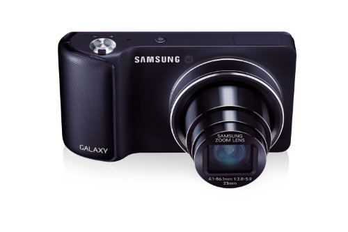 Samsung Galaxy Camera with Android Jelly Bean v4.2 OS, 16.3MP CMOS with 21x Optical Zoom and 4.8" Touch Screen LCD (WiFi - Cobalt Black)