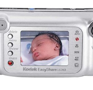 Kodak Easyshare LS743 4 MP Digital Camera with 2.8xOptical Zoom