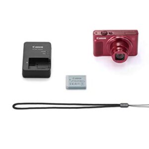 Canon PowerShot SX620 Digital Camera w/25x Optical Zoom - Wi-Fi & NFC Enabled (Red) (Renewed)