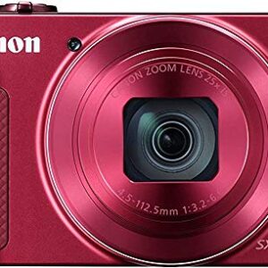 Canon PowerShot SX620 Digital Camera w/25x Optical Zoom - Wi-Fi & NFC Enabled (Red) (Renewed)