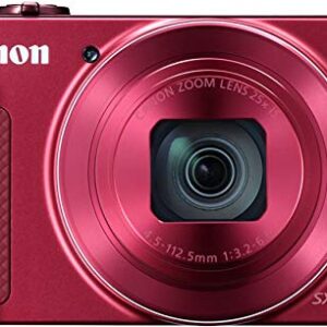 Canon PowerShot SX620 Digital Camera w/25x Optical Zoom - Wi-Fi & NFC Enabled (Red) (Renewed)